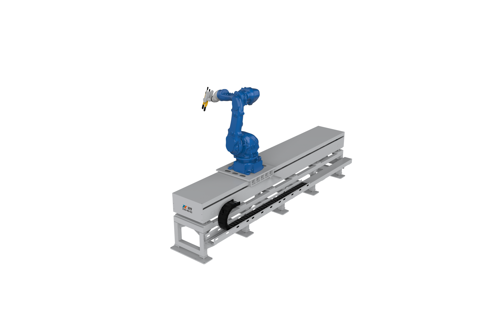 ZEHENG’S HORIZONTAL 7TH AXIS POWDER COATING RECIPROCATOR & ROBOT ...