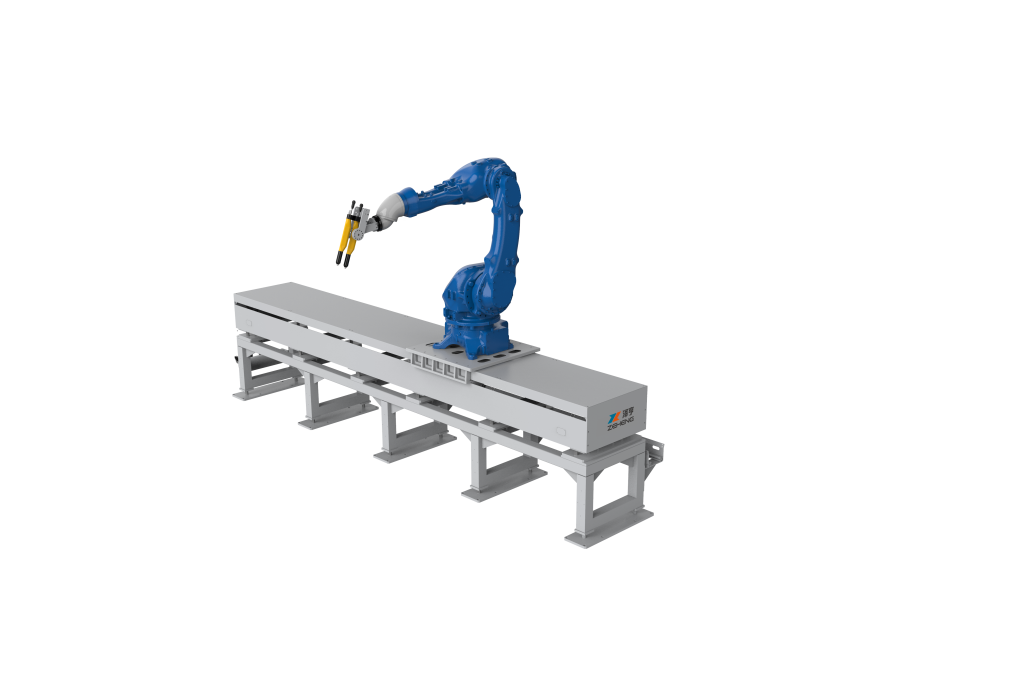 ZEHENG’S HORIZONTAL 7TH AXIS POWDER COATING RECIPROCATOR & ROBOT ...